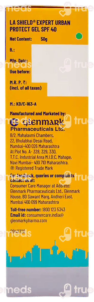 La Shield Spf 40 Urban Prot 50 Gm - Uses, Side Effects, Dosage, Price ...