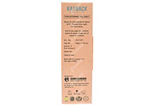 Rayback Sunscreen Spf 50 Gel 50 Gm - Uses, Side Effects, Dosage, Price ...