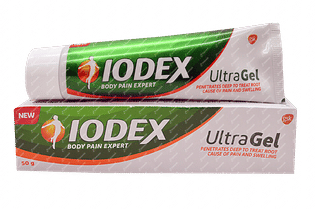 Iodex Ultra Gel 50 Gm - Uses, Side Effects, Dosage, Price | Truemeds