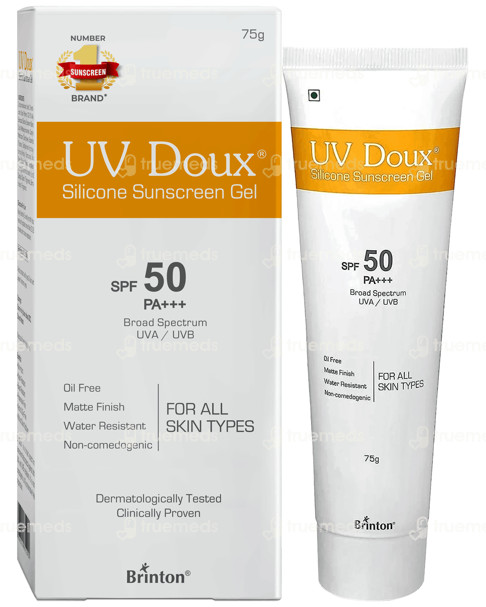 Uv Doux Spf 50 Pa Sunscreen Gel 75 Gm - Uses, Side Effects, Dosage, Price | Truemeds