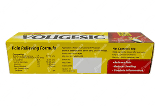 Voligesic Pain Relieving Formula 40 Gm - Uses, Side Effects, Dosage ...