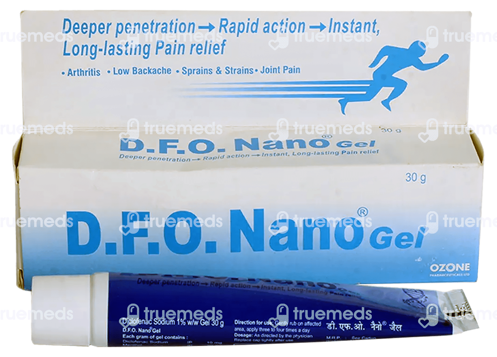 D F O Nano Gel 30 Gm - Uses, Side Effects, Dosage, Price | Truemeds
