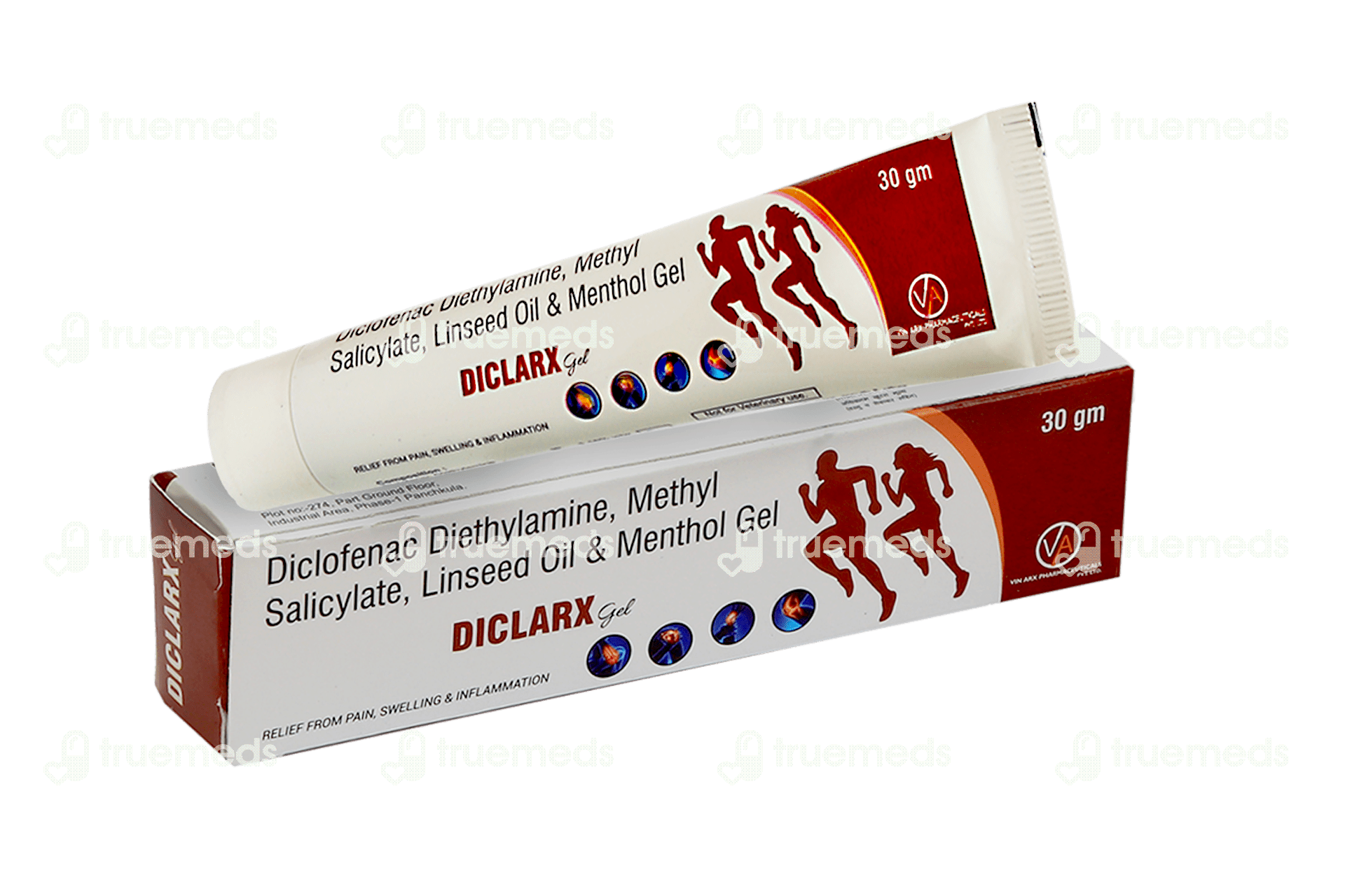 Diclarx Gel 30 Gm - Uses, Side Effects, Dosage, Price | Truemeds