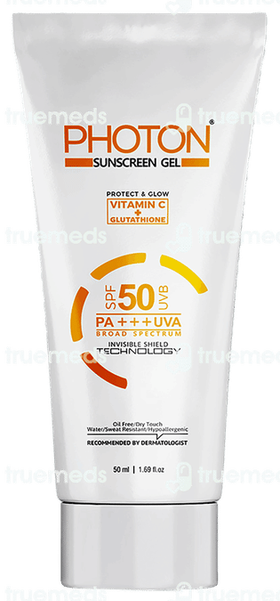 Photon Sunscreen Spf 50 Gel 50 Ml - Uses, Side Effects, Dosage, Price ...