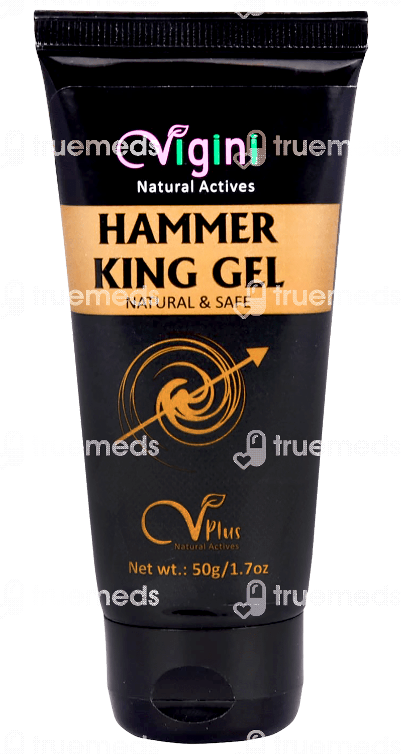 Vigini Natural Actives Hammer King Gel 50 Gm - Uses, Side Effects ...
