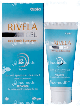 Rivela Dry Touch Spf 30 Sunscreen Gel 60 Gm - Uses, Side Effects ...