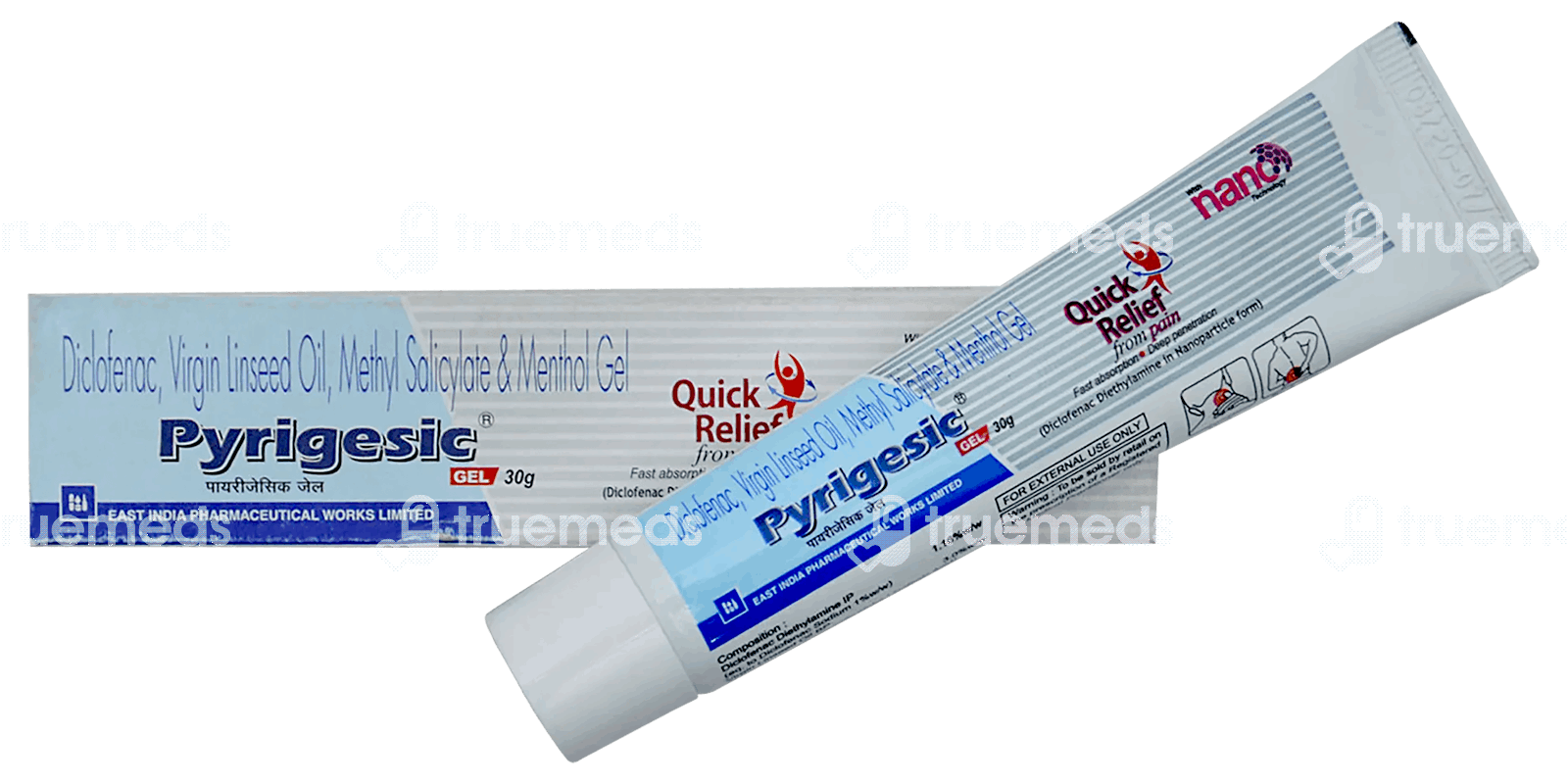 Pyrigesic Nano Gel 30gm: Uses, Side Effects, Price & Substitutes