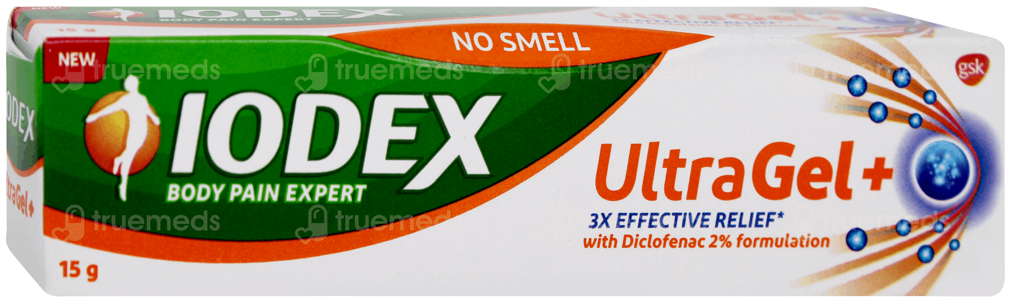 New Iodex Ultra Gel 15 Gm - Uses, Side Effects, Dosage, Price | Truemeds