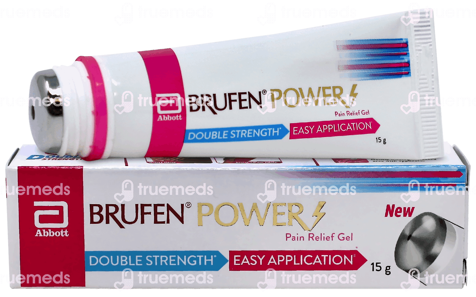 New Brufen Power Pain Relief Gel 15 Gm - Uses, Side Effects, Dosage ...