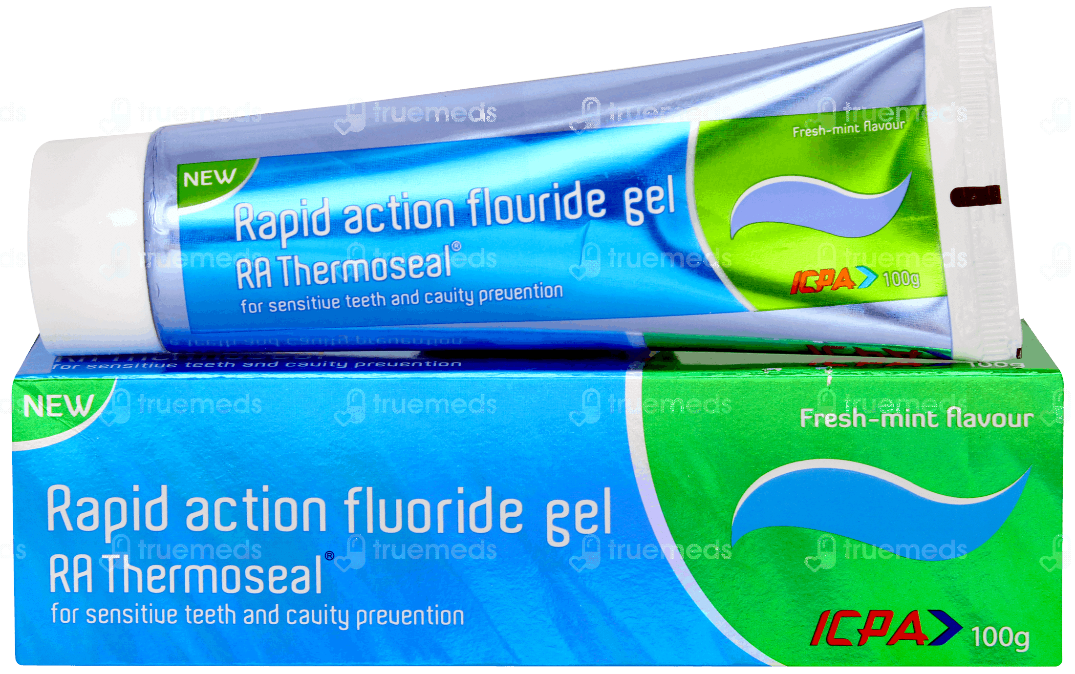 Ra Thermoseal New Fresh Mint Flavour Rapid Action Fluoride Gel 100gm ...