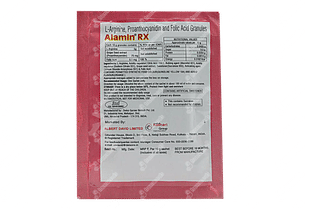 Alamin Rx Granules 10 Gm - Uses, Side Effects, Dosage, Price | Truemeds