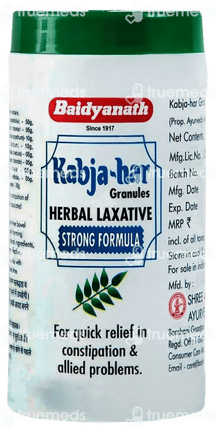 Baidyanath Kabzhar Granules 100 Gm - Uses, Side Effects, Dosage, Price ...