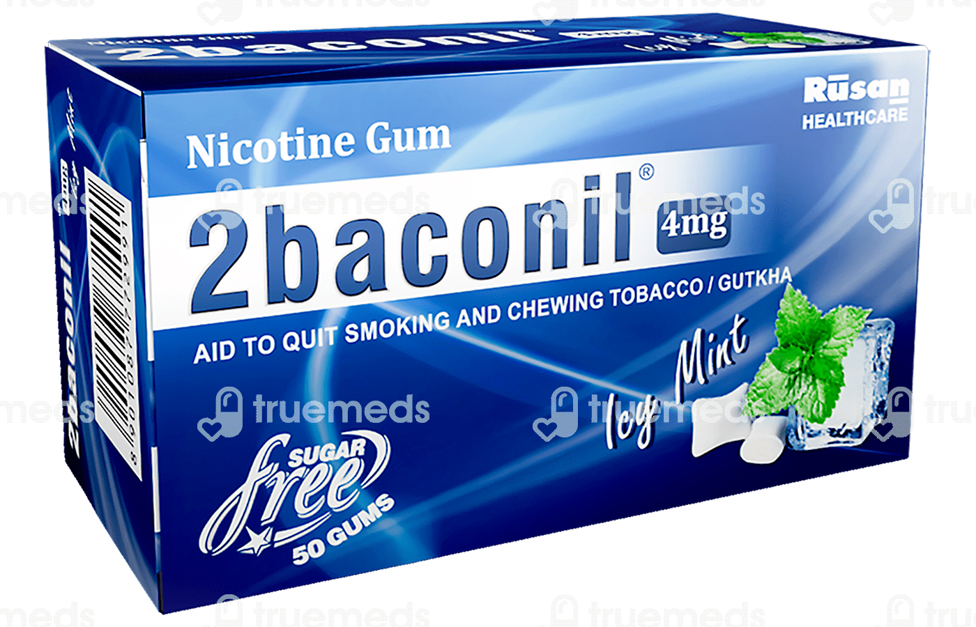 2 Baconil 4 Mg Gum 50 - Uses, Side Effects, Dosage, Price | Truemeds