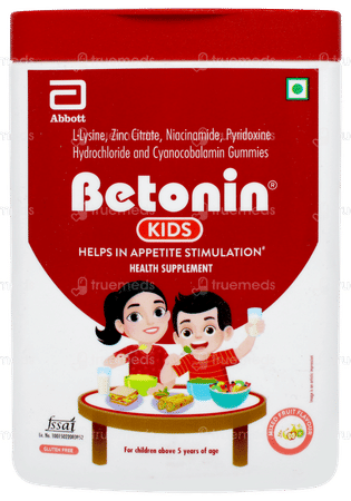 Betonin Kids Mixed Fruit Flavour Gummies 30 - Uses, Side Effects ...