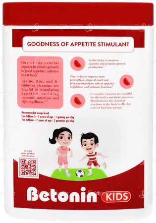 Betonin Kids Mixed Fruit Flavour Gummies 30 - Uses, Side Effects ...