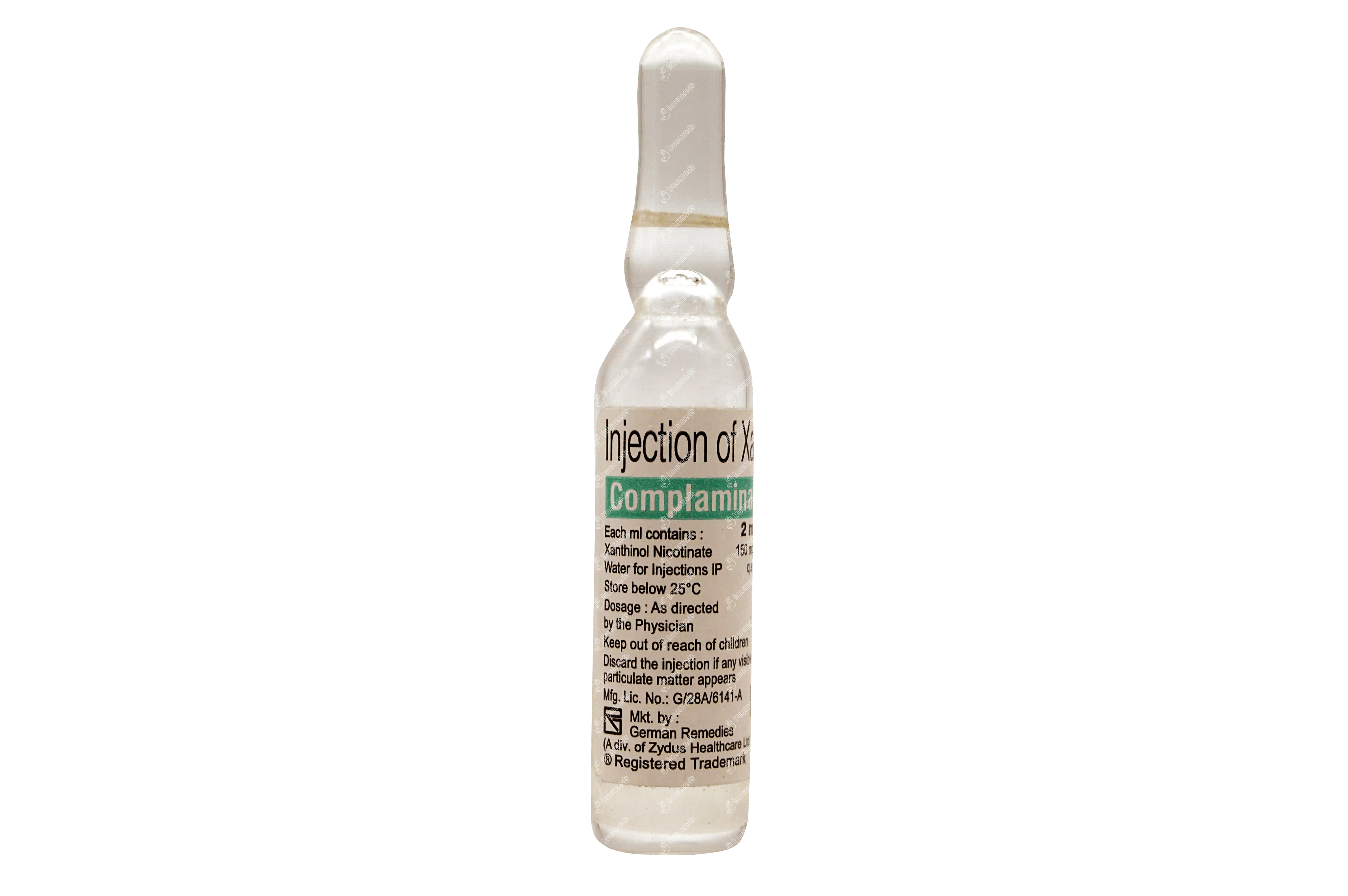 Complamina 150 Mg Injection 2 Ml - Uses, Side Effects, Dosage, Price ...