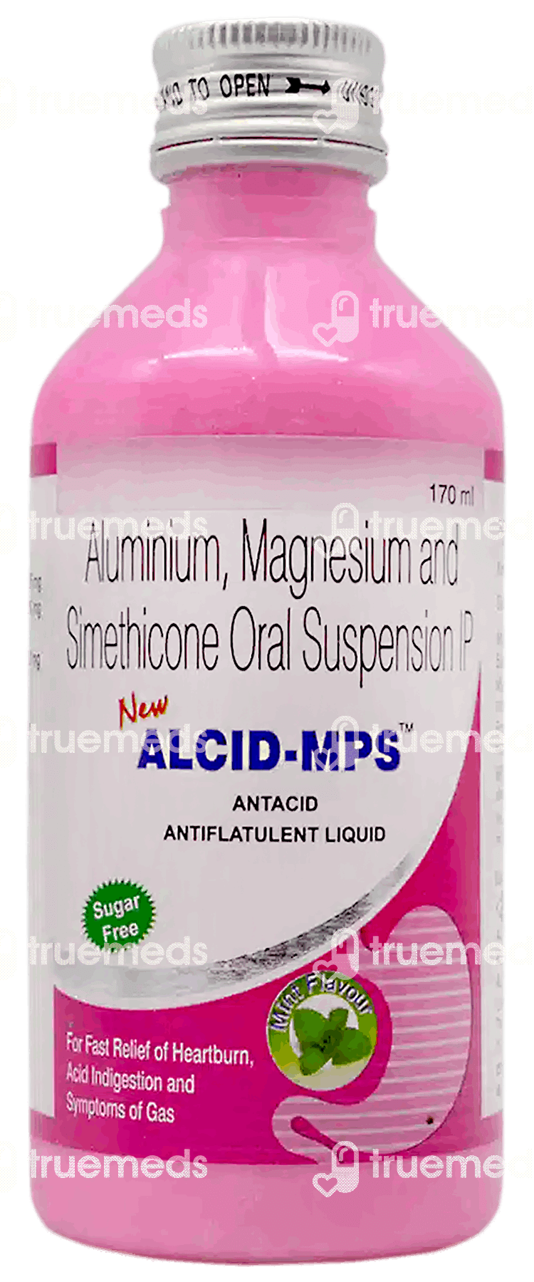 Alcid Mps Mint Sf Syrup 170 Ml - Uses, Side Effects, Dosage, Price ...
