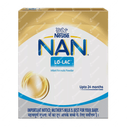 Nestle Nan Lo Lac Infant Formula Powder 200 GM - Uses, Side Effects ...