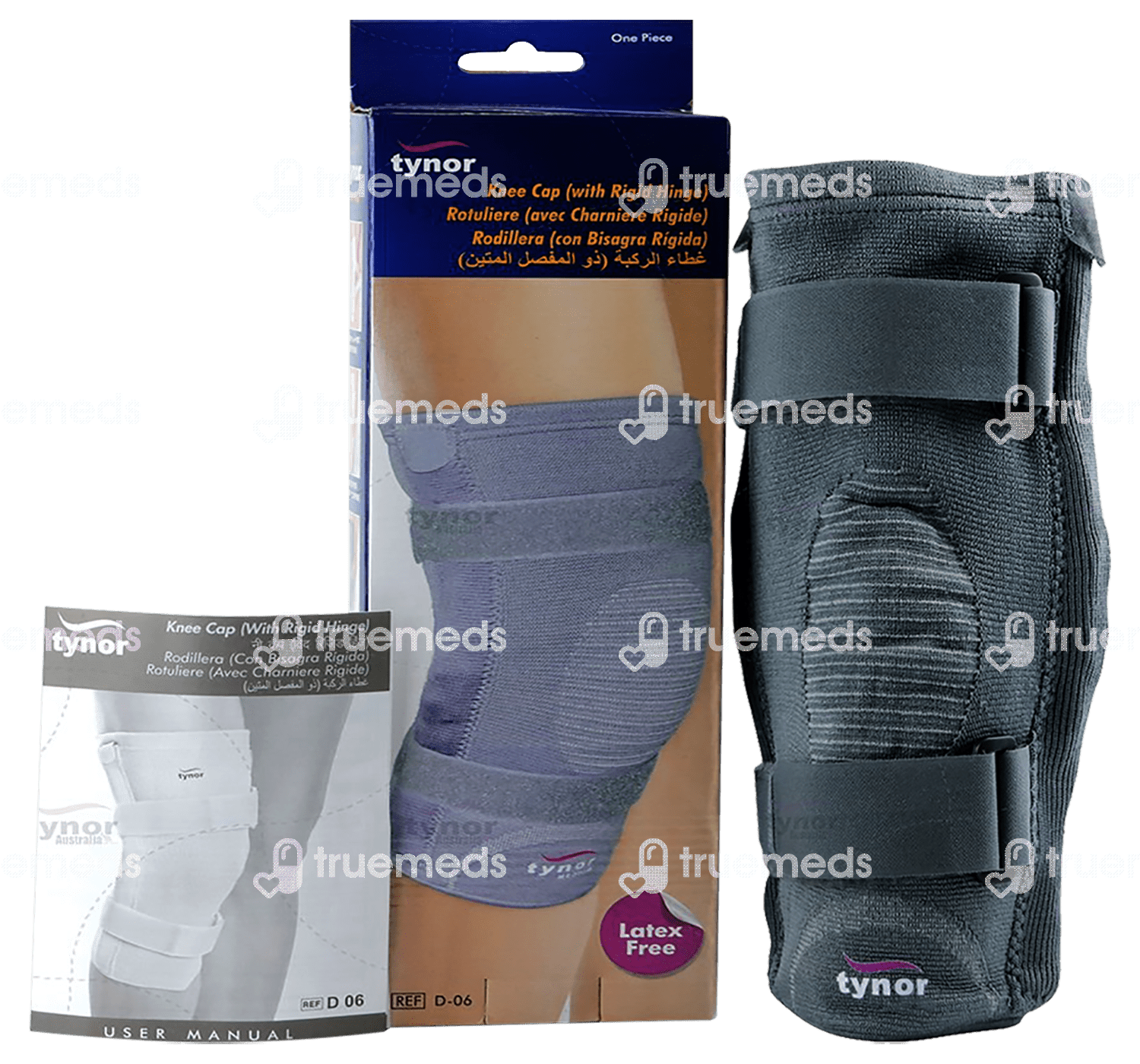 Tynor Knee Cap With Rigid Hinge D06 Small 1 - Uses, Side Effects ...