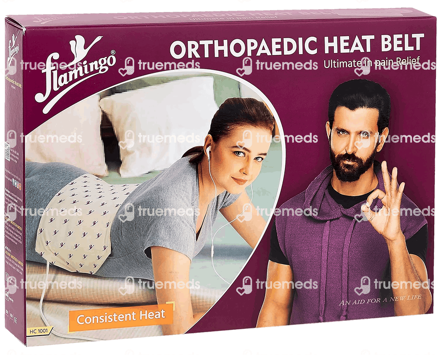 Flamingo Orthopaedic Heat Belt Regular 1 - Uses, Side Effects, Dosage ...