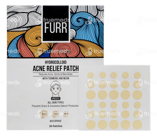 Furr By Pee Safe Acne Relief Patches Pack Of 30 - Uses, Side Effects ...
