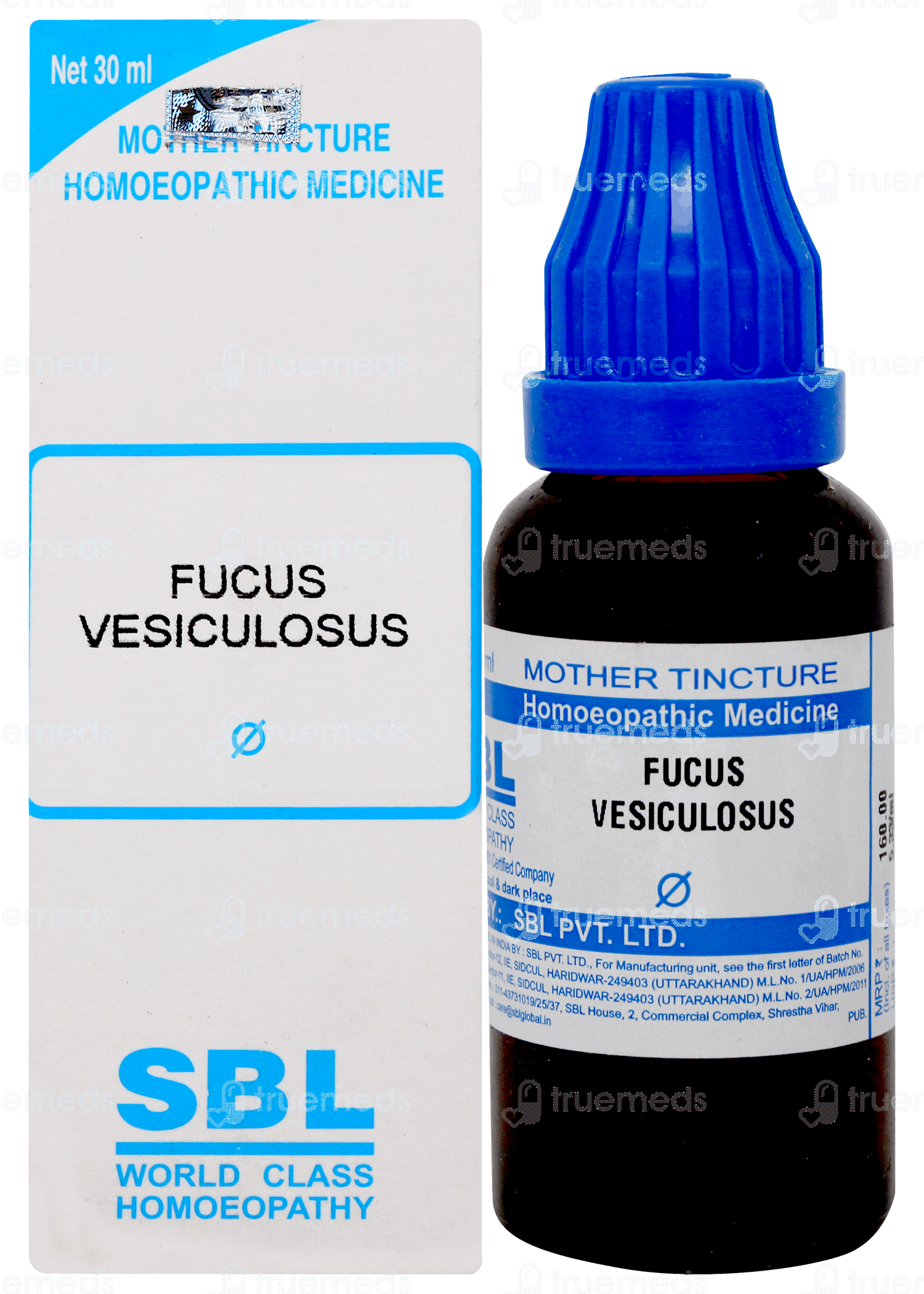Sbl Fucus Vesiculosus Mother Tincture 30 Ml - Uses, Side Effects ...