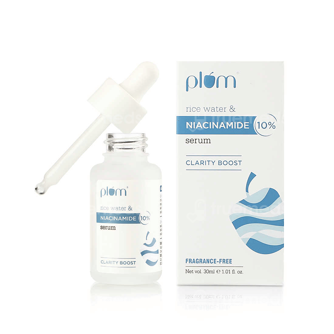 Plum Rice Water And Niacinamide 10 Face Serum 30 Ml - Uses, Side ...