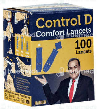 Control D Comfort Lancet 100 - Uses, Side Effects, Dosage, Price | Truemeds