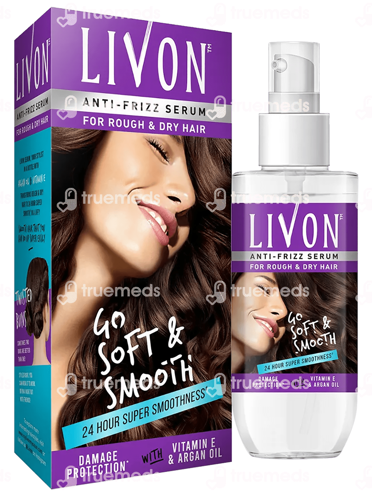 Livon Anti Frizz Rough And Dry Hair Serum 50 Ml - Uses, Side Effects ...