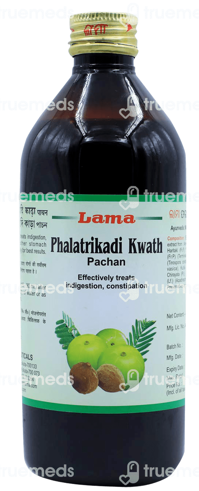 Lama Phalatrikadi Kwath 450 Ml - Uses, Side Effects, Dosage, Price ...