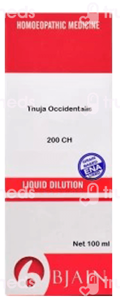 Bjain Thuja Occidentalis 200 Ch Dilution 100 Ml - Uses, Side Effects ...