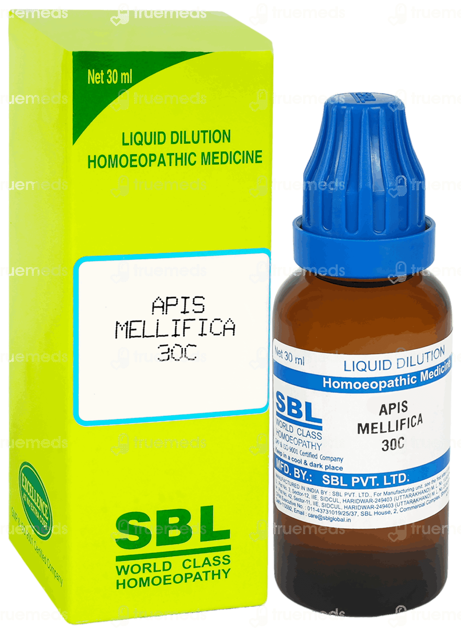 Sbl Apis Mellifica 30 C Dilution 30 Ml - Uses, Side Effects, Dosage ...