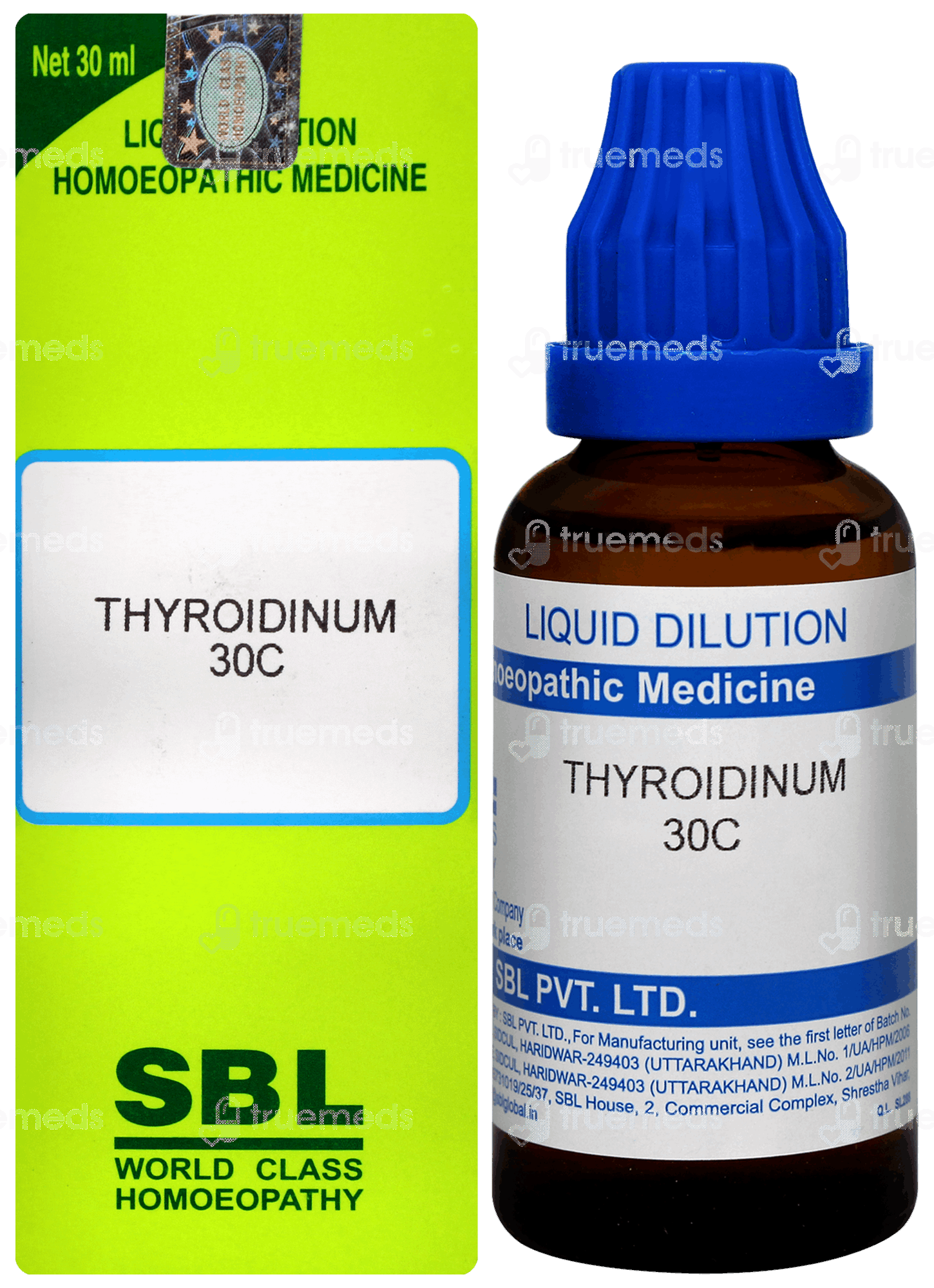 Sbl Thyroidinum 30 C Dilution 30 Ml - Uses, Side Effects, Dosage, Price ...