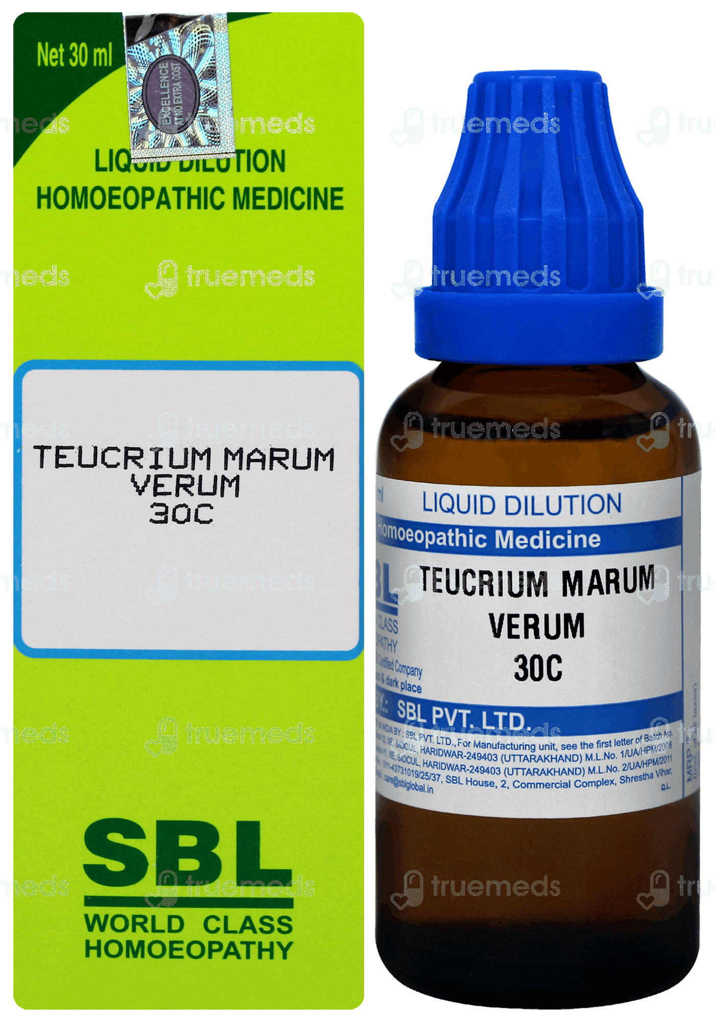 Sbl Teucrium Marum Verum 30 C Dilution 30 Ml - Uses, Side Effects ...
