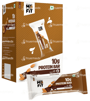Muscleblaze 10gm Protein Choco Almond Flavour Bar Pack Of 6 - Uses ...
