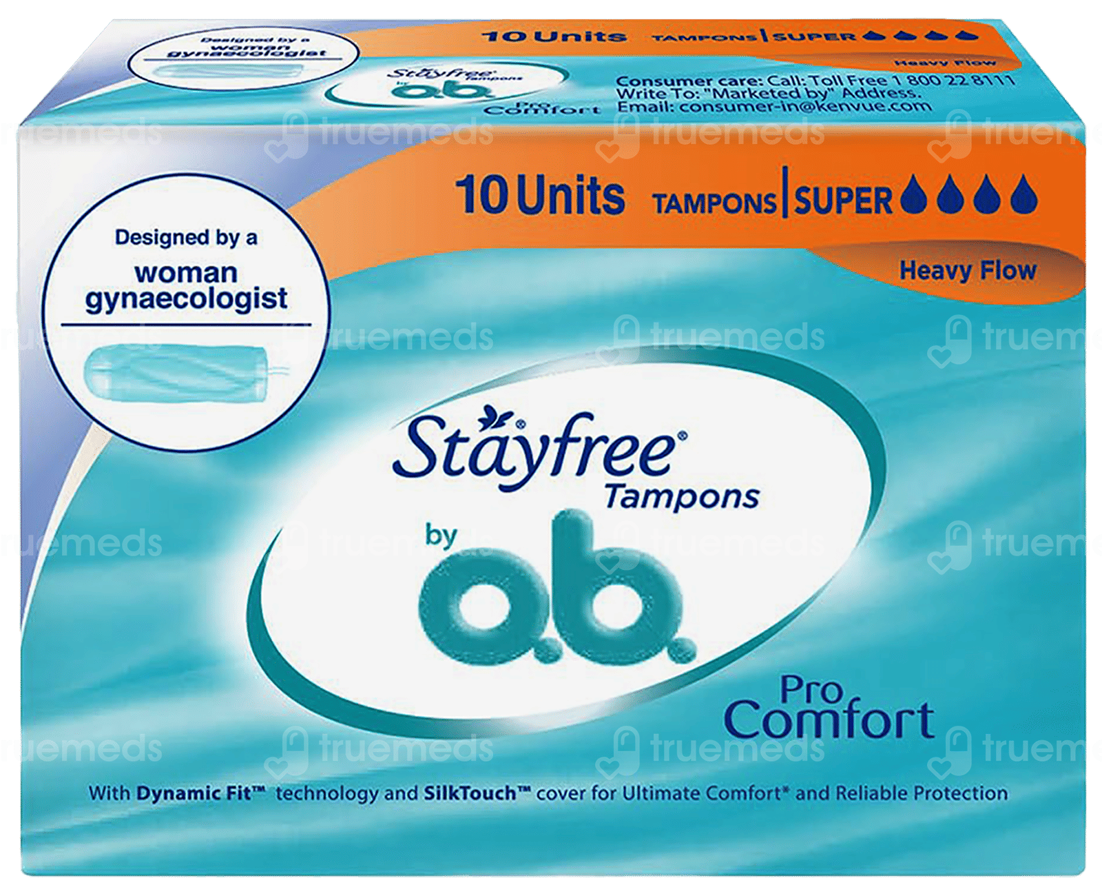 O B Silk Touch Pro Comfort Super Tampons 10 - Uses, Side Effects ...
