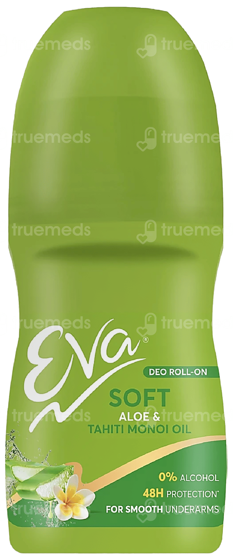 Eva Soft Aloe Tahiti Monol Oil Deo Roll On 50ml - Uses, Side Effects ...