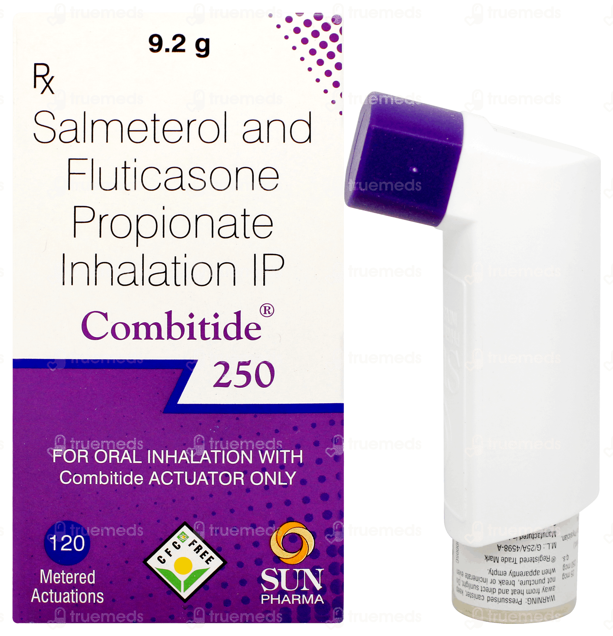 Combitide 25/250 MCG Inhaler 120 M | Order Combitide 25/250 MCG Inhaler ...