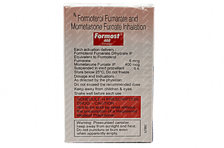 Formost Hfa 400 Mcg Inhaler 120 Mdi - Uses, Side Effects, Dosage, Price | Truemeds