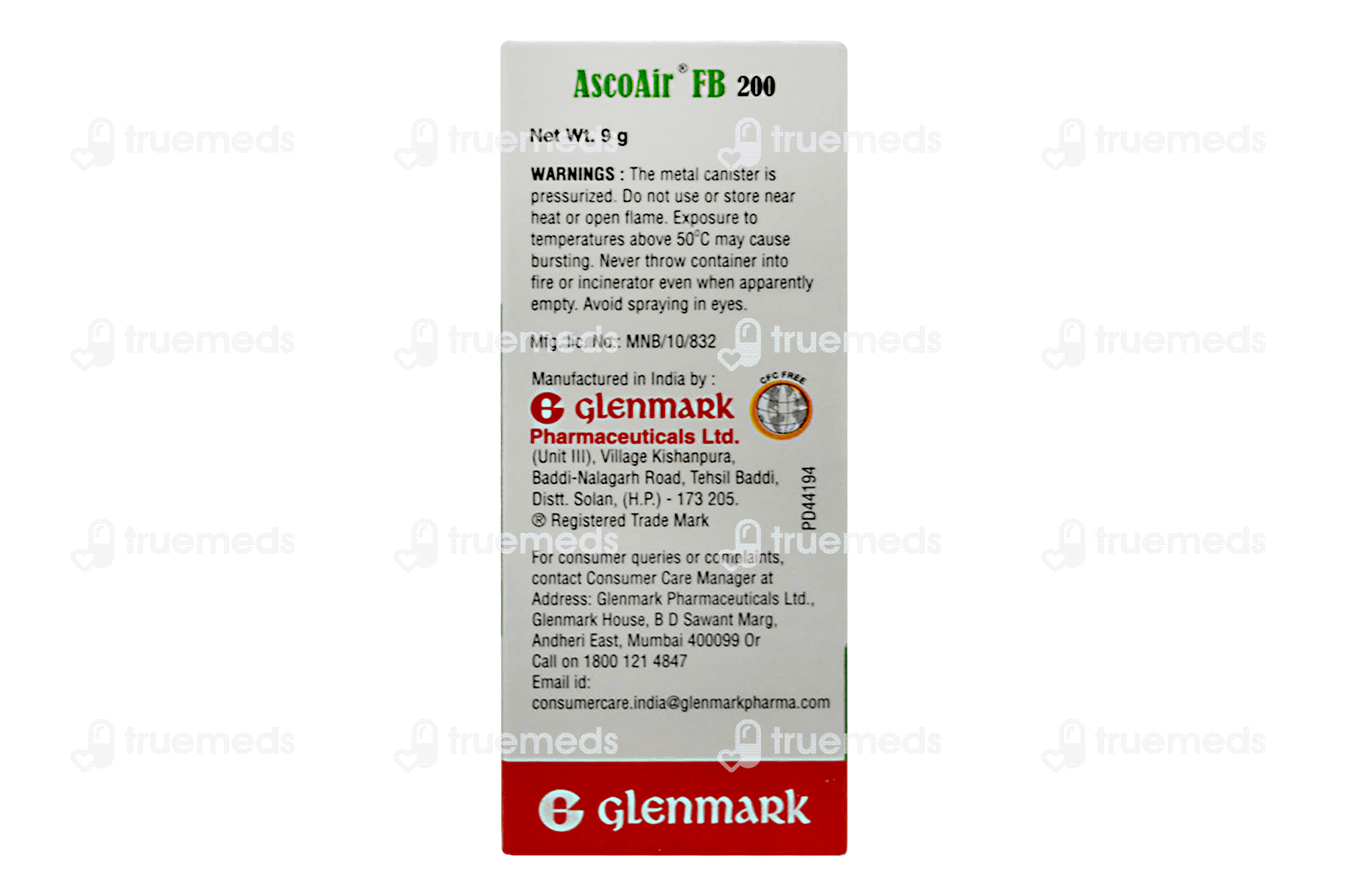 Ascoair Fb 6/200 MCG Inhalar 150 M | Order Ascoair Fb 6/200 MCG Inhalar ...