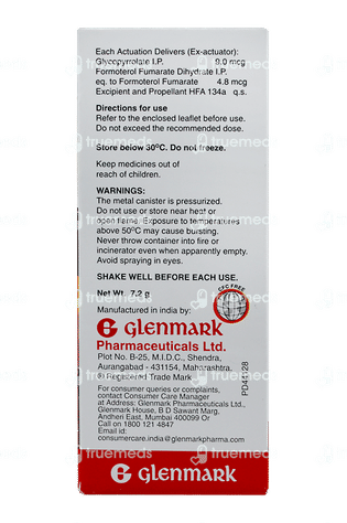Airz F 489 Mcg Digihaler 120 Mdi - Uses, Side Effects, Dosage, Price ...