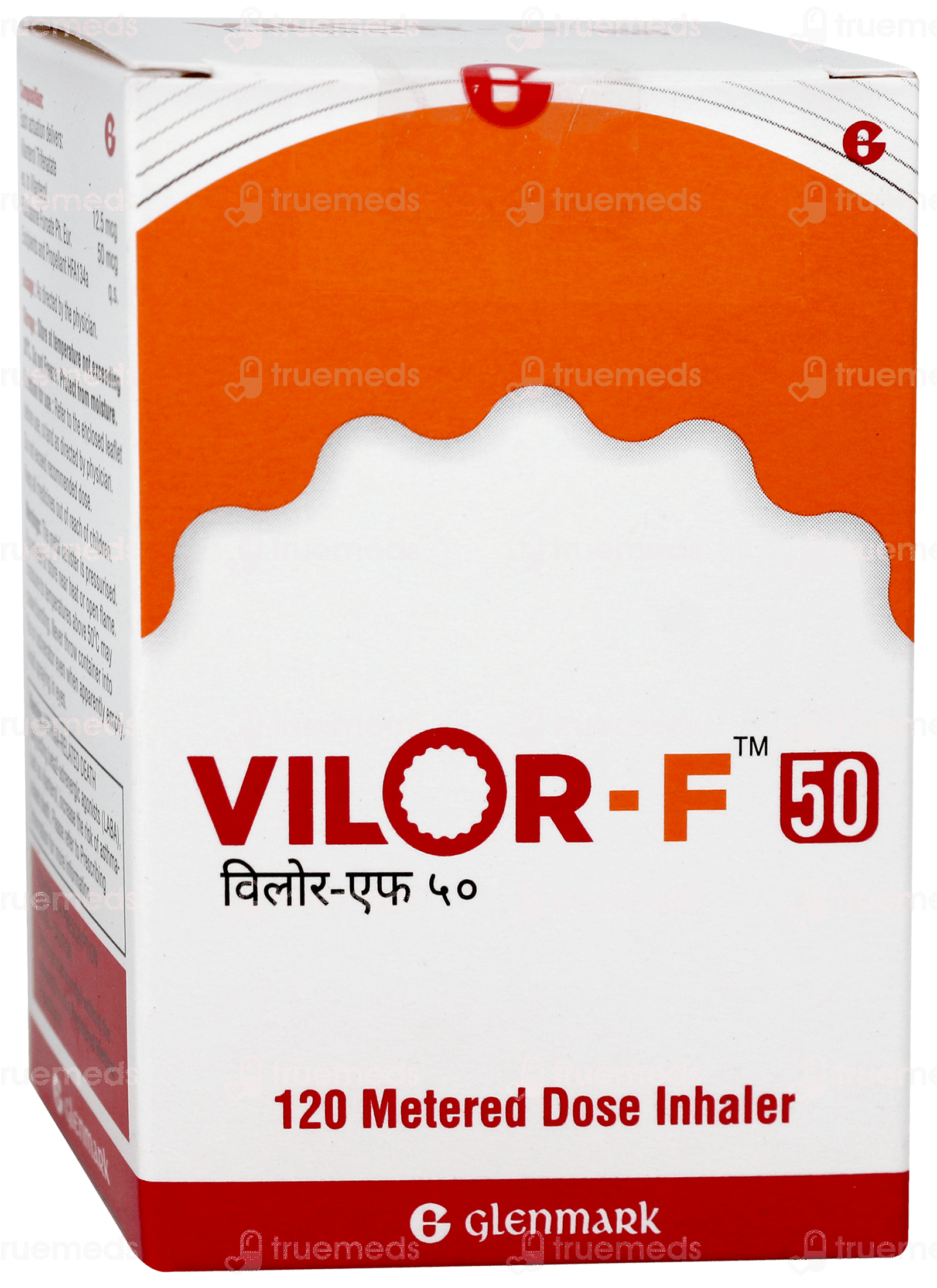 Vilor F 50 Inhaler 120 Mdi - Uses, Side Effects, Dosage, Price | Truemeds