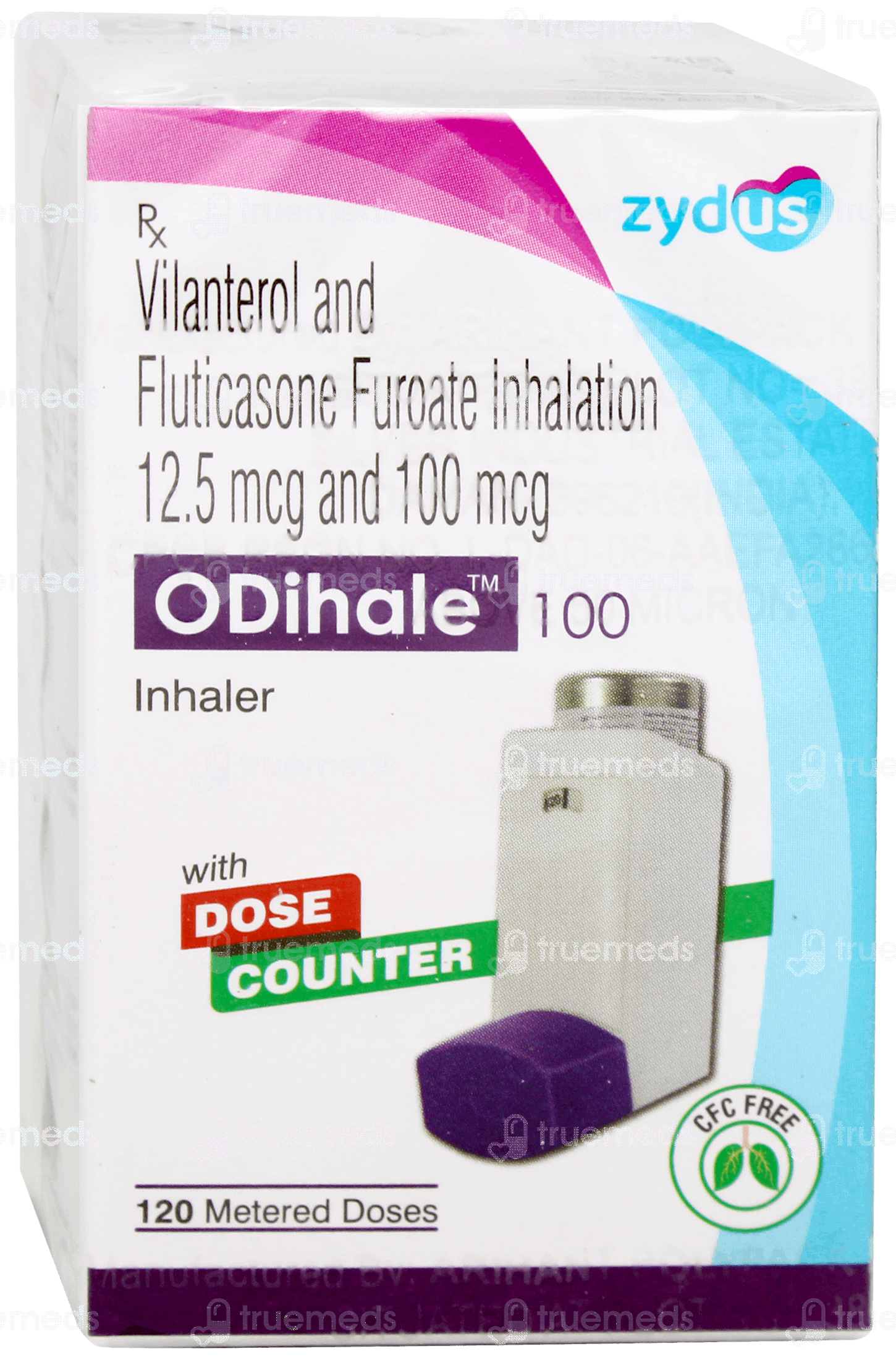 Odihale 100 With Dose Counter Inhaler 120 Mdi - Uses, Side Effects ...