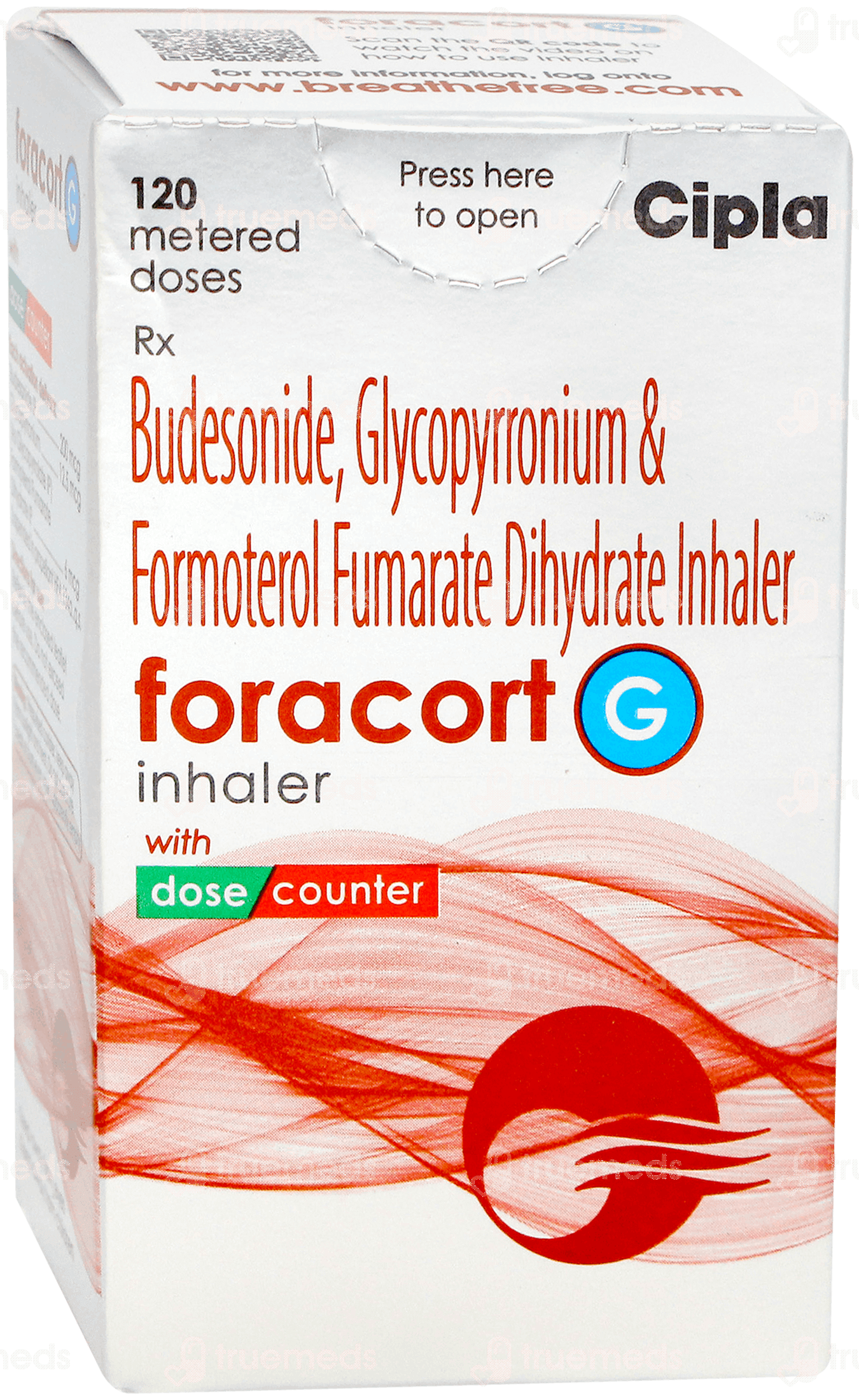 Foracort G Inhaler 120mdi - Uses, Side Effects, Dosage, Price | Truemeds
