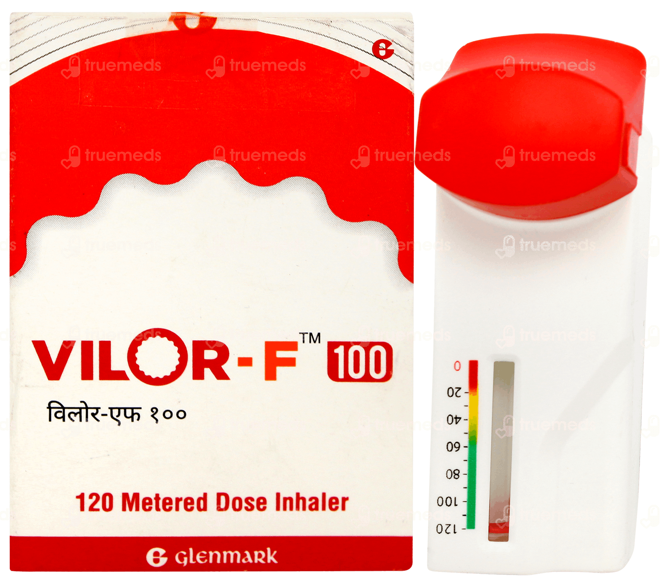 Vilor F 100 Inhaler 120mdi - Uses, Side Effects, Dosage, Price | Truemeds