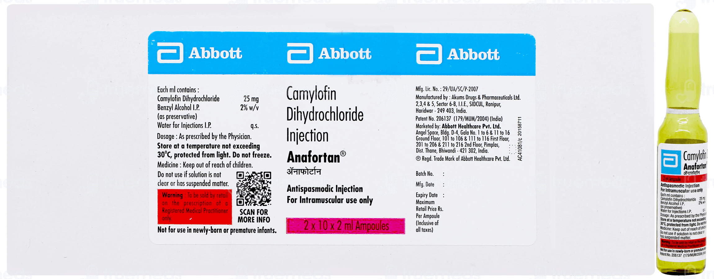 Anafortan 25 MG Injection 2 ML | Order Anafortan 25 MG Injection 2 ML ...