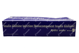 Apidra Solostar 100 IU Injection 3 ML | Order Apidra Solostar 100 IU ...