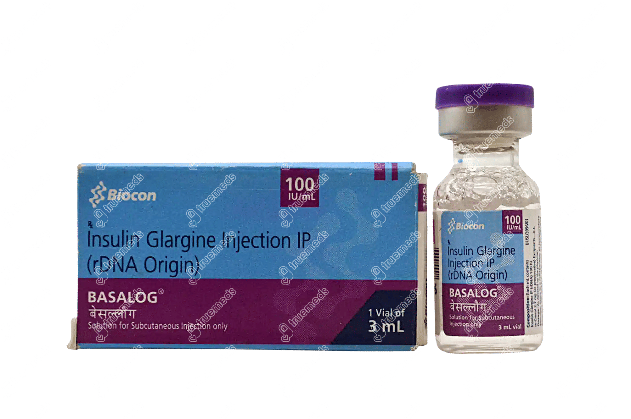 Basalog 100 Iu Injection 3 Ml - Uses, Side Effects, Dosage, Price ...