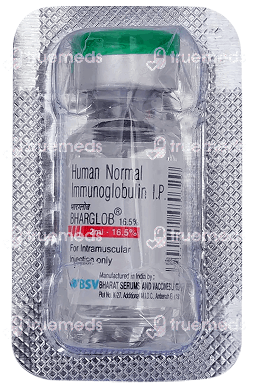 Bharglob 165 Injection 2 Ml - Uses, Side Effects, Dosage, Price | Truemeds
