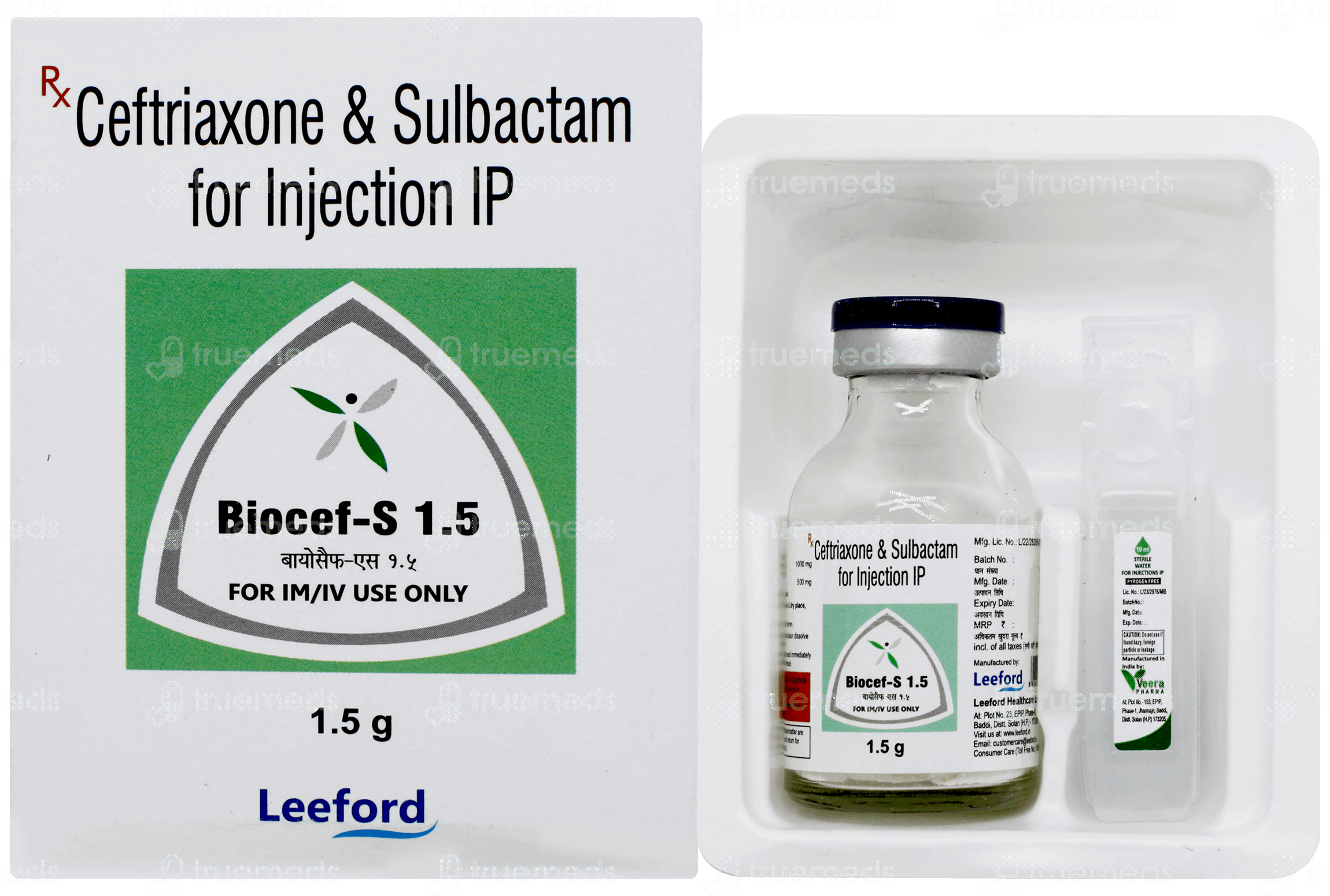 Biocef S 1.5 Injection: Uses, Side Effects, Price & Substitutes